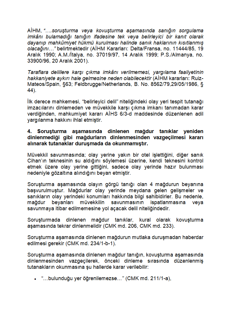 ayvacık asliye ceza mahkemesi'nden bölge adliye mahkemesi'ne istinaf başvurusu: duruşmada ...