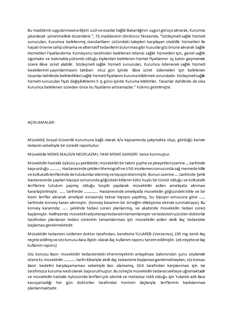 meme kanseri tedavisi için yulareb (verzenıus) 150 mg ilacının sosyal ...