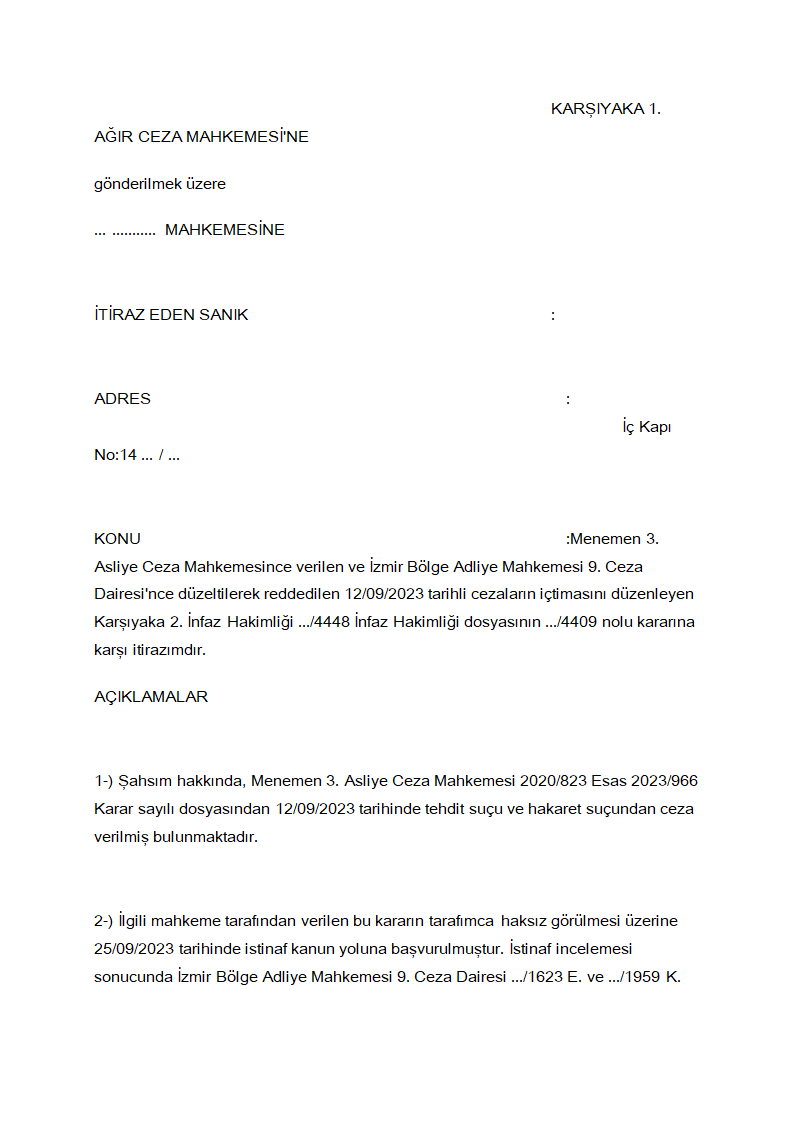 menemen 3. asliye ceza mahkemesi'nin 2020/823 esas 2023/966 sayılı dosyasında verilen hakaret ve ...