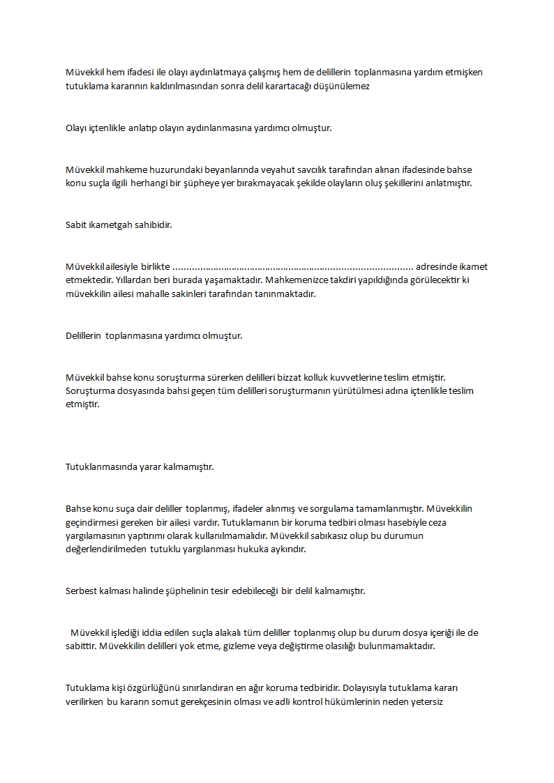 haksız tutuklama kararına itiraz: 5271 sayılı cmk ve anayasa'nın 13 ...