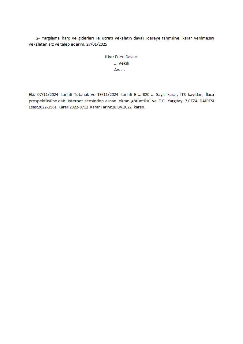 eczacının reçetesiz ilaç satışı iddiasıyla kesilen idari para cezasına ...