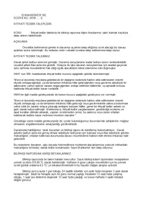 hukuk birimi müdürlüğüne avans talebi: icra dosyaları için ...